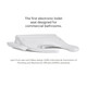 Swash Thinline T22 Commercial Bidet Toilet Seat | Brondell