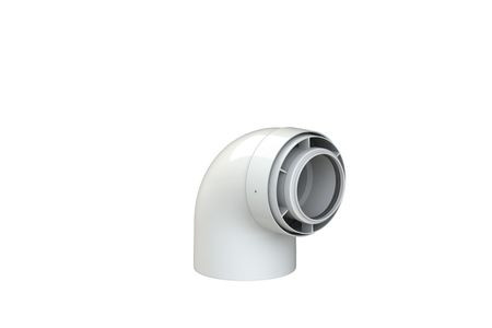 Viessmann 87 Degree Flue Elbow - Flexible Boiler Installation Solutio