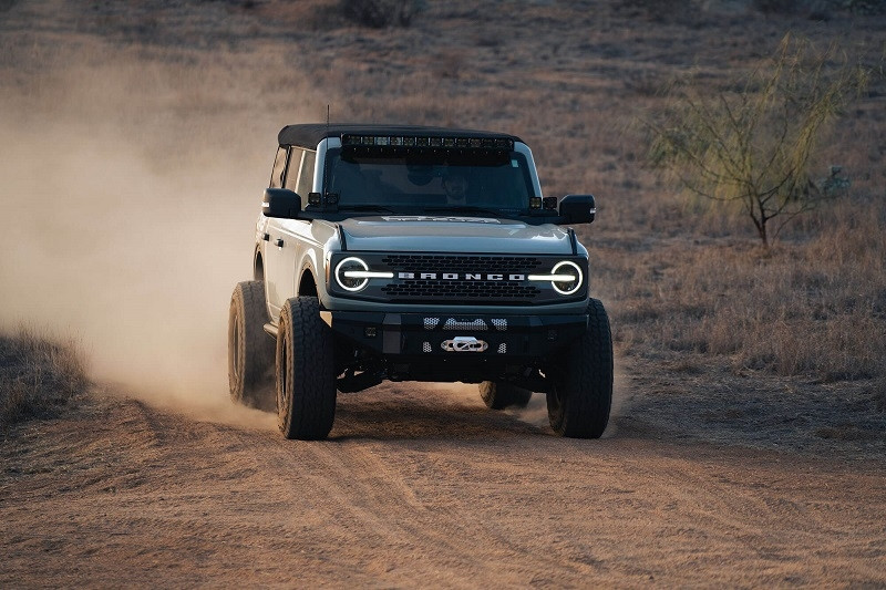 Ford Bronco Front & Rear Fender Flare Deletes by DV8 Offroad - FDBR-03