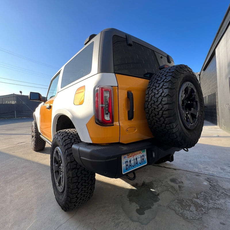 Ford Bronco 2-Door Rear Quarter Kit 2" Flare 1" Rise by Advanced ...