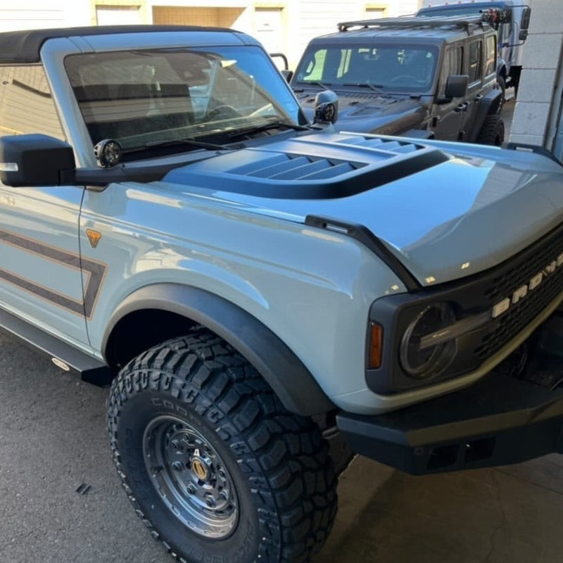Ford Bronco Heat Extractor Hood by Advanced Fiberglass Concepts - AFC-17-X