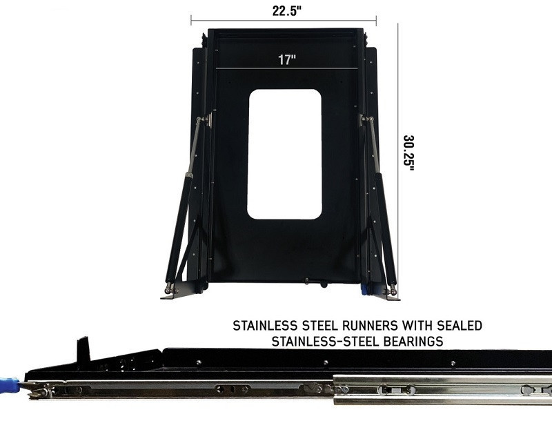 Ford Bronco / Bronco Sport Refrigerator Tray with Slide and Tilt Size ...