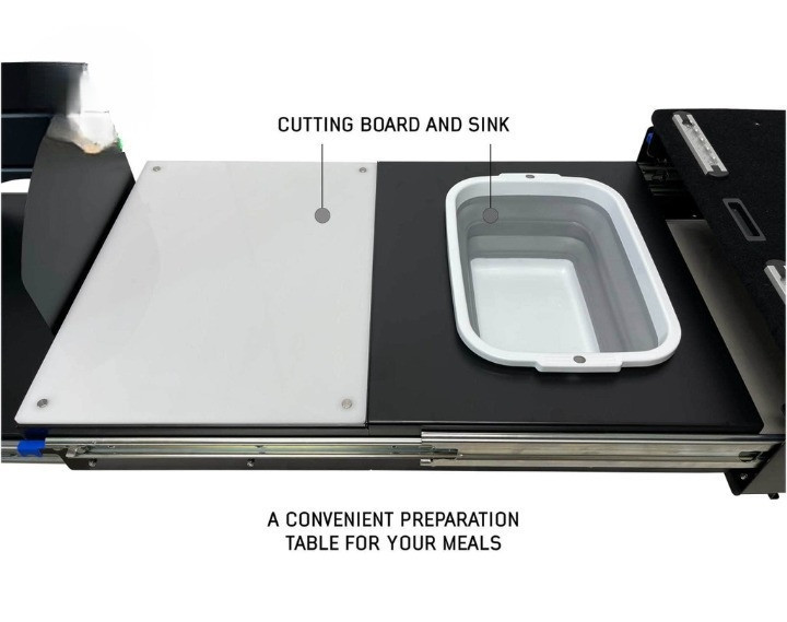 Ford Bronco / Bronco Sport Camp Cargo Box Kitchen With Slide Out Sink ...