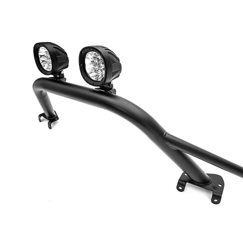 Ford Bronco Prerunner Baja Bar LED Kit with 4" White Round LED Pod ...