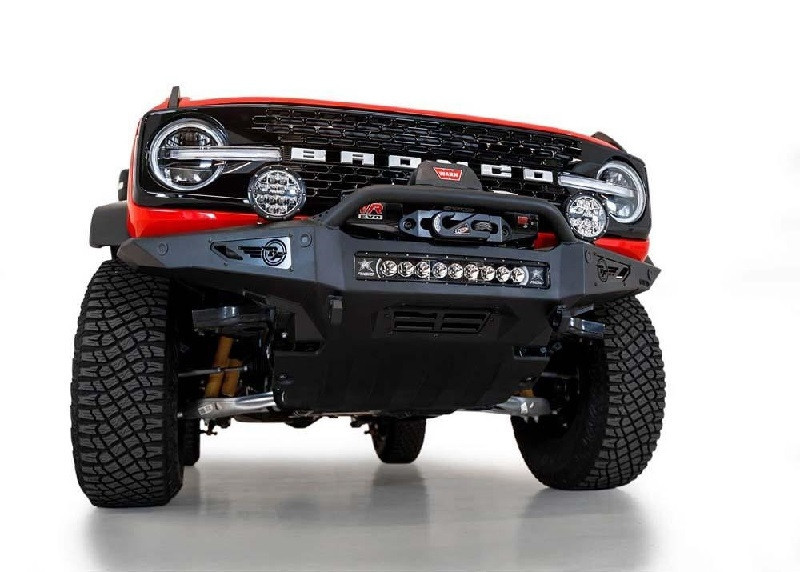 Ford Bronco Rock Fighter Winch Front Bumper by Addictive Desert Designs ...