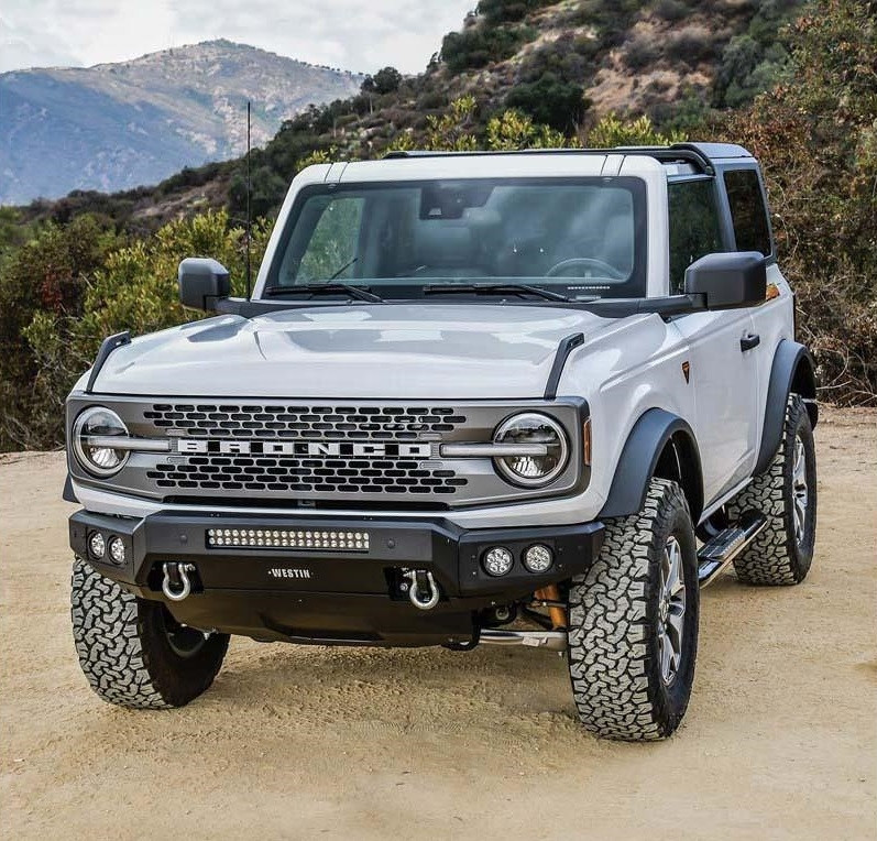 Ford Bronco Pro-Mod Front Bumper Textured Black by Westin Automotive ...