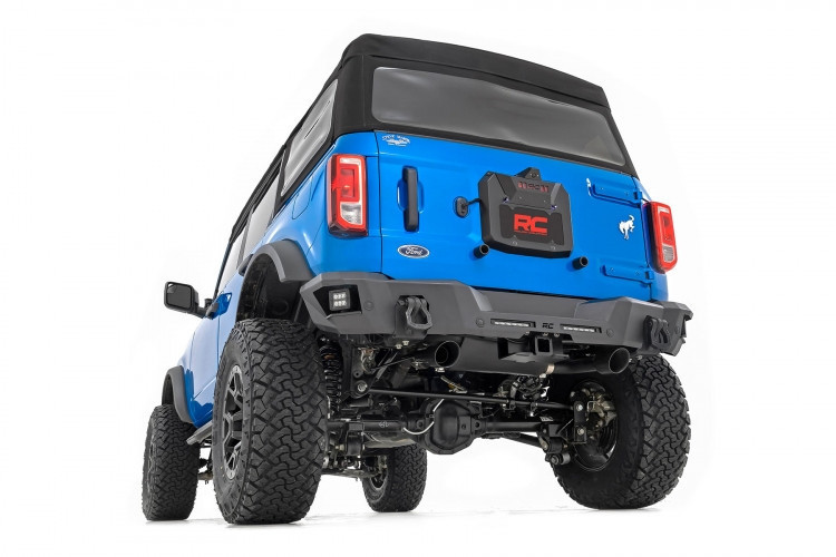 Ford Bronco Dual Outlet Performance Exhaust by Rough Country - 96020