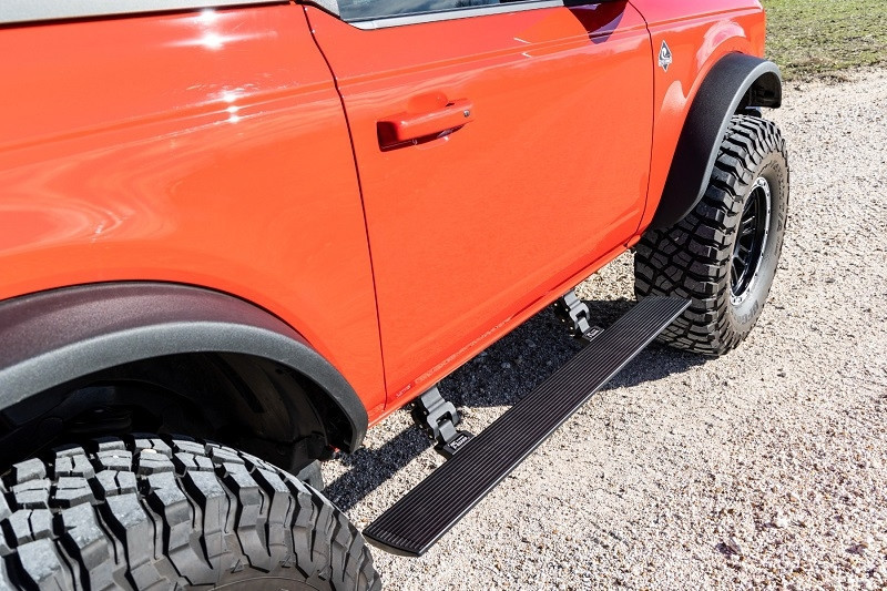 Ford Bronco 2 Door Lighted Power Running Boards by Rough Country - PSR51230