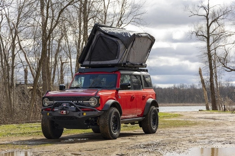 Ford Bronco 6th Gen Hard Top Full Rack by JCR Offroad - BR6RK-HT-F