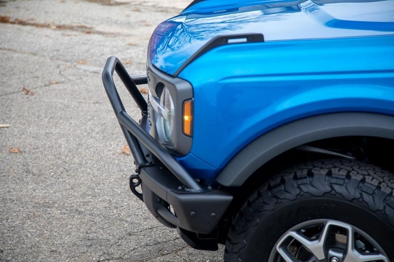 Ford Bronco 6th Gen Prerunner Bolt-On Hoop MOD Steel Bumper by JCR ...