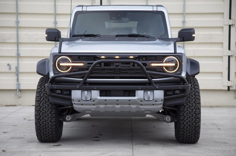 Ford Bronco 6th Gen Prerunner Bolt-On Hoop MOD Steel Bumper by JCR ...