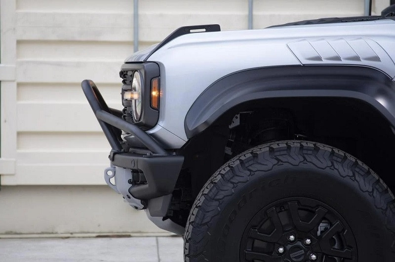 Ford Bronco 6th Gen Prerunner Bolt-On Hoop MOD Steel Bumper by JCR ...