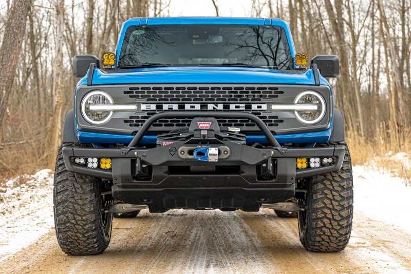 Ford Bronco Raptor 6th Gen MOD Steel Bumper Baja Bolt-On Hoop by JCR ...