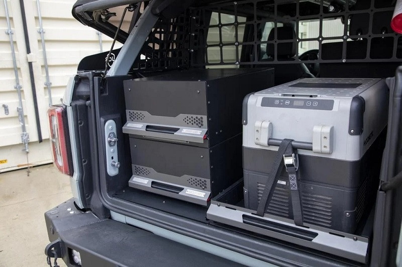 Ford Bronco Fridge Slide | Off-Grid Modular Drawer System by JCR ...