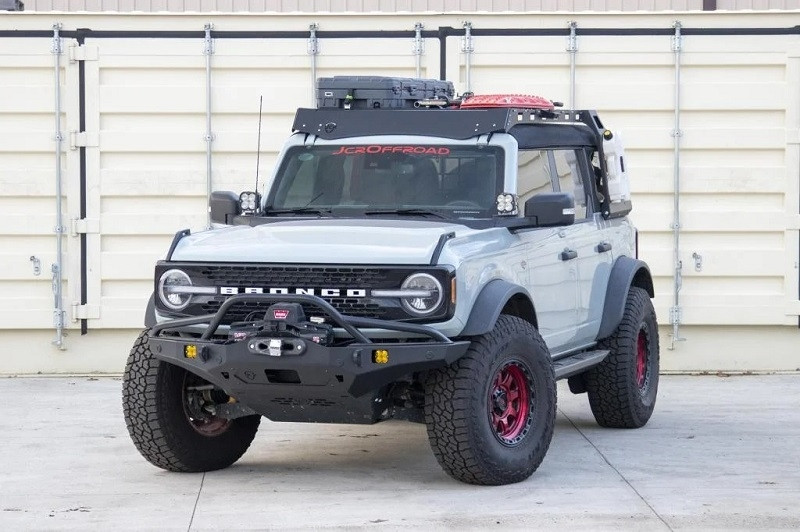 Ford Bronco 4 Door Soft Top Roof Rack by JCR Offroad - BR6RK-ST-F-4D-XX