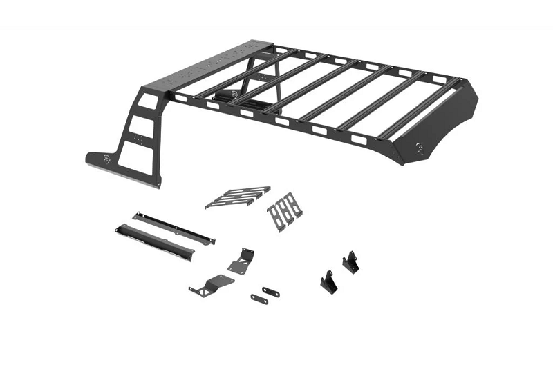 Ford Bronco 4 Door Soft Top Roof Rack by JCR Offroad - BR6RK-ST-F-4D-XX