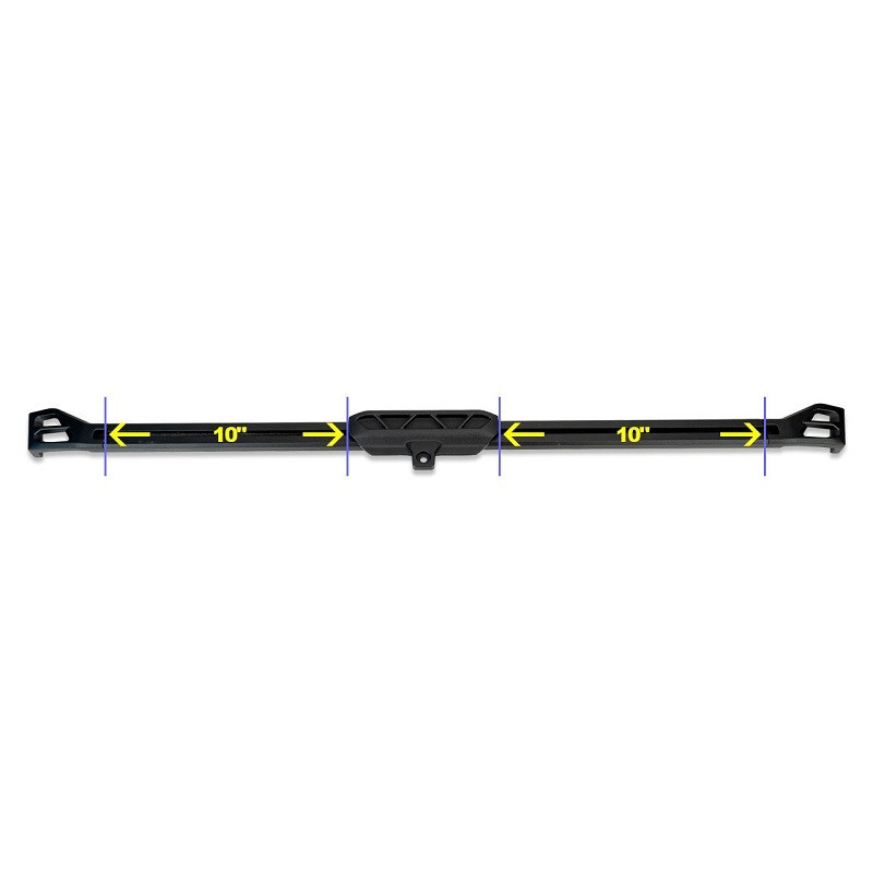 Ford Bronco Full Length Dash Mount Rail System by IAG I-line - IAG-ACC ...