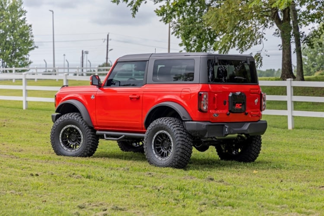 Ford Bronco Spare Tire Carrier Delete Kit By Rough Country 51125