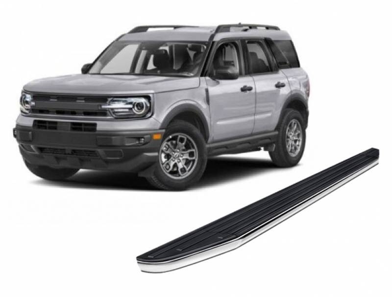 Ford Bronco Sport E | Premium Running Boards | Black by Black Horse ...