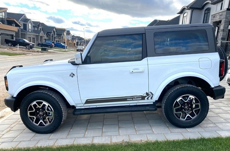 Ford Bronco Trail Ranger Body Graphics with Mountains for 6G - V15 by ...
