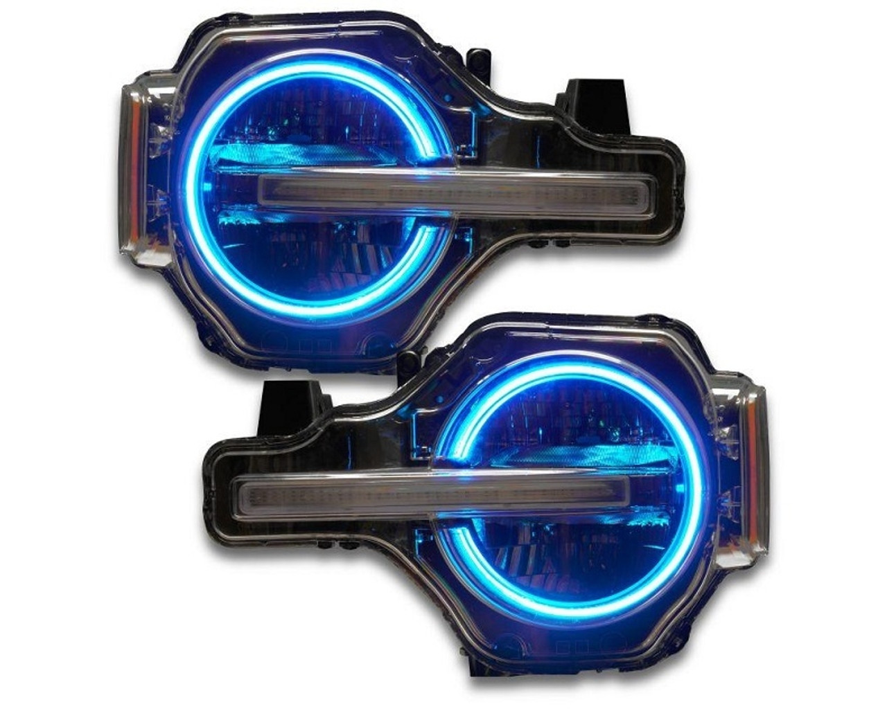 Ford Bronco Colorshift Rgbw Headlight Halo Upgrade Kit By Oracle