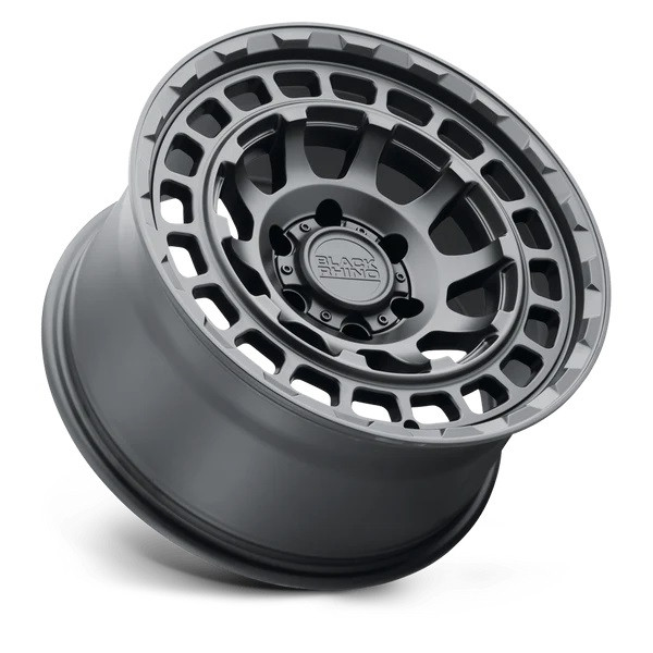 Ford Bronco Chamber Matte Black Wheels by Black Rhino - 1785CBR-86140M12-XX