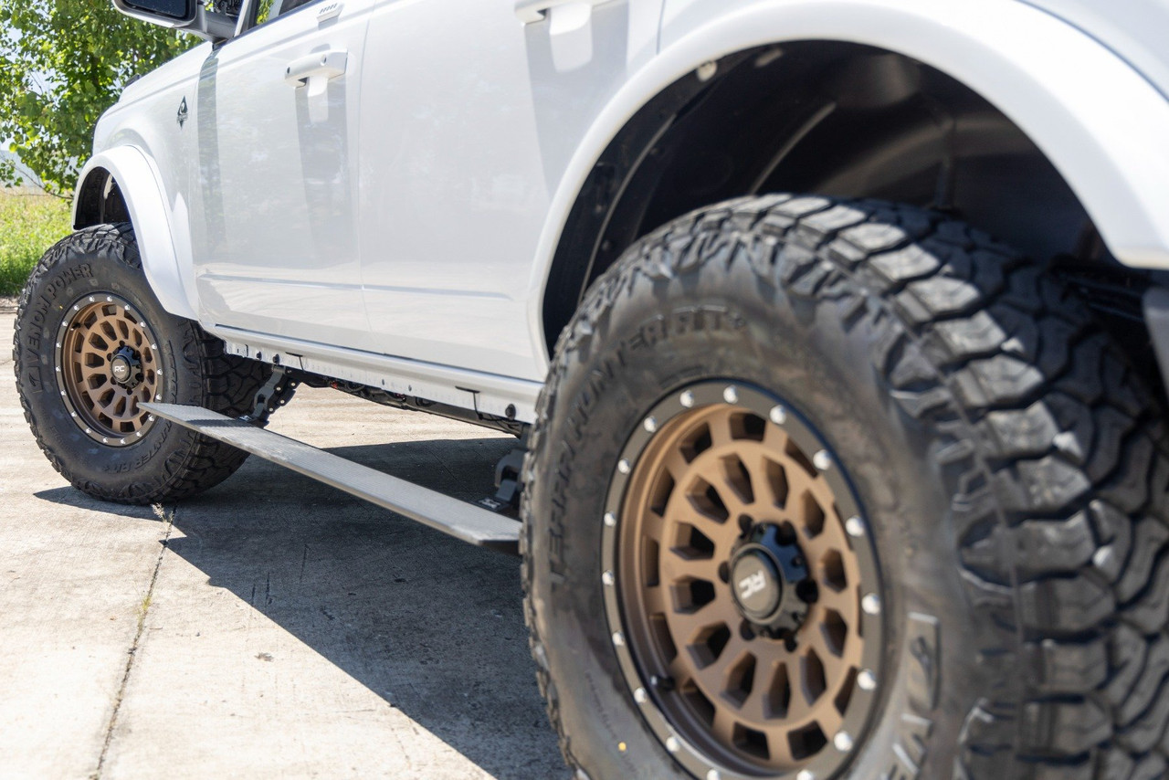 Ford Bronco Simulated Beadlock Bronze/Black 87 Series Wheel 17x8.5 by ...