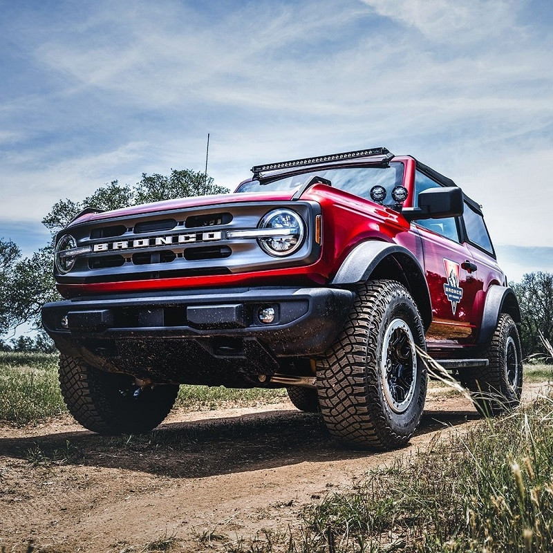 Ford Bronco Roof Line SR Mount Kit by Rigid - 46723