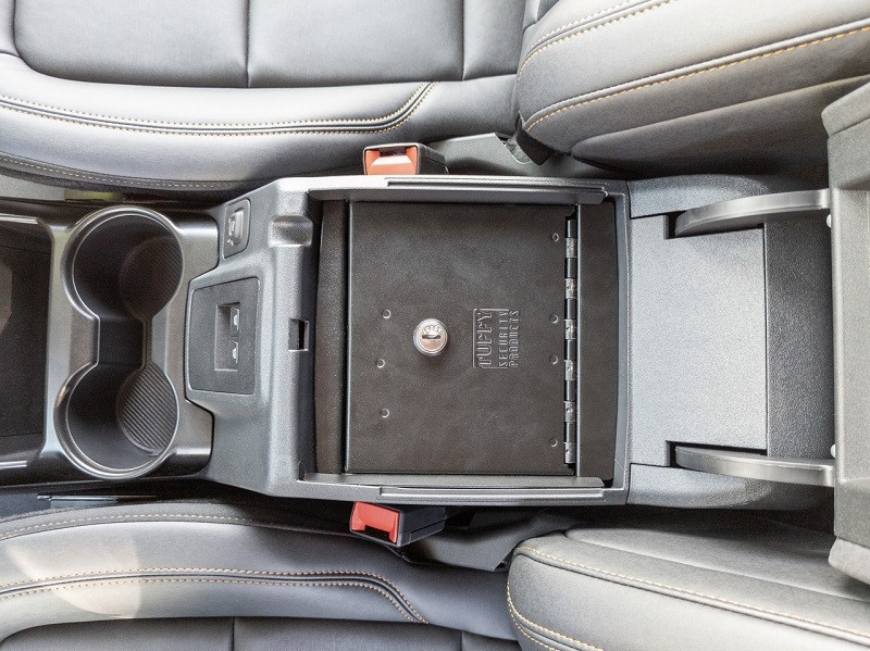 Ford Bronco Center Console Security Safe Black by Tuffy - 385-01