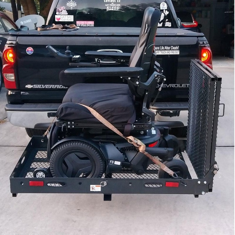 Ford Bronco / Bronco Sport Hitch Mounted Wheelchair Mobility Rack Ramp ...