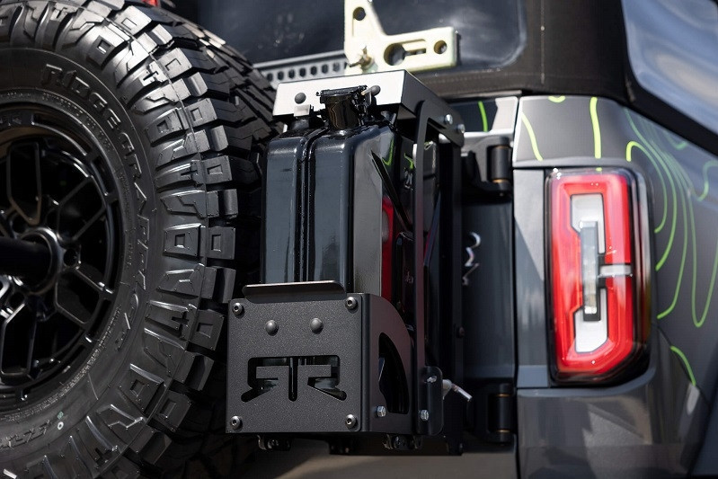Ford Bronco Jerry Can Mount by RTR Vehicles - 14021.0020.15.A