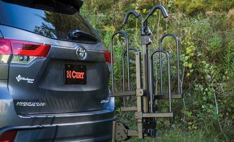 Ford Bronco / Bronco Sport Tray-Style Hitch-Mounted Bike Rack by Curt ...