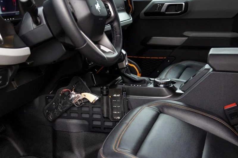 Ford Bronco 6th Gen Center Console MOLLE Panel by JCR Offroad - BR6CCMP-XX