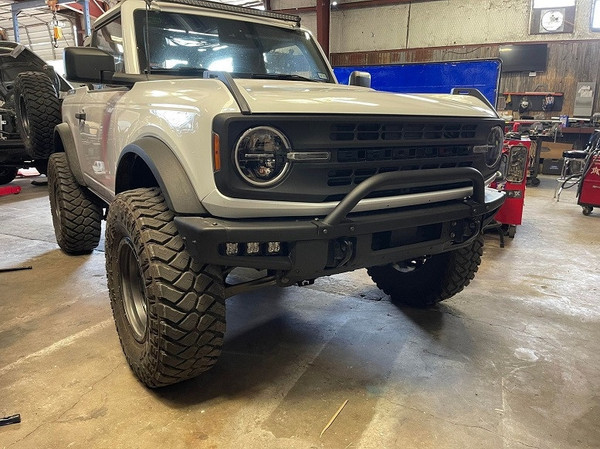 Ford Bronco Bull Bar with Modular Bumpers by TCBronco - TCBBBMB