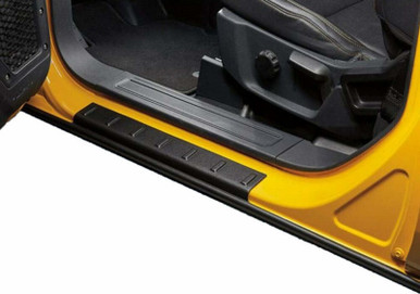 Ford Bronco Black Truck Trail Armor Rocker Panel by Bushwacker - 14121