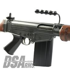 DSA SA58 FAL 21" Israeli Light Barrel Rifle - Soldier Grade Battle Worn ...