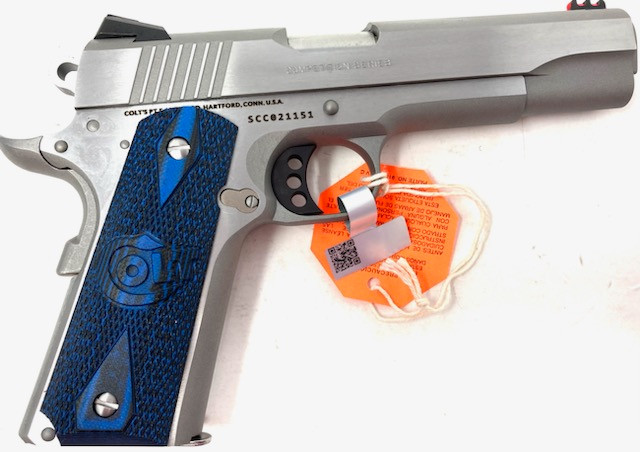 Colt Mfg O1070CCS 1911 Competition 70 Series 45 ACP 5 8+1 Stainless ...