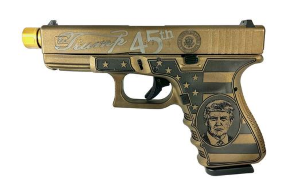 Glock Compact G19 Gen3 "Trump" Edition Austria Handgun 9mm Luger 15rd ...