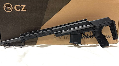 CZ-USA 07602 CZ 600 Trail 7.62x39mm 16.20 TB 10+1 Black Polymer Chassis ...