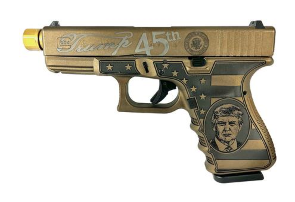 Glock Compact G19 Gen3 "Trump" Edition Austria Handgun 9mm Luger 15rd ...