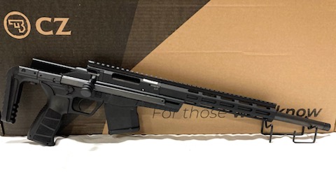 CZ-USA 07602 CZ 600 Trail 7.62x39mm 16.20 TB 10+1 Black Polymer Chassis ...
