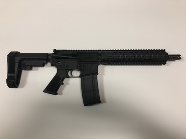 R Guns TRR15 Forged AR15 Pistol - Black | 5.56NATO | 10.75" Barrel | 10 ...