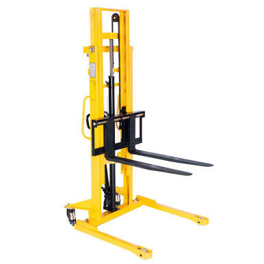 2 Ton Manual Stacker - Wide Straddle | Dreymar Industrial