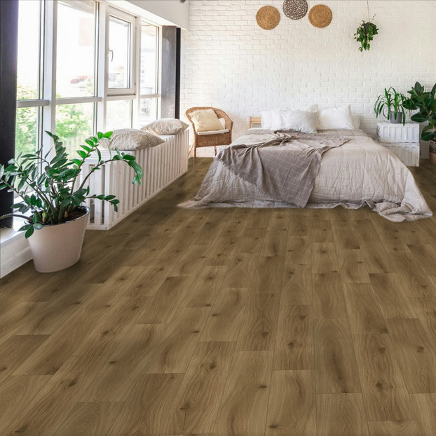 Piso de madera de 8+1 mm resistente al agua