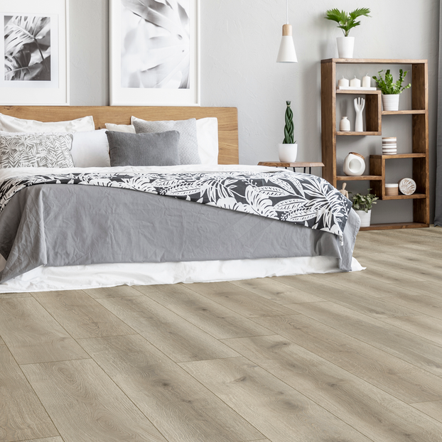 Piso de madera de 8+1 mm resistente al agua