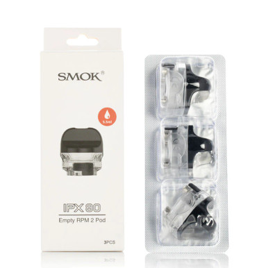 SMOK IPX80 Replacement Pods (RPM2 Coil Compatible) - 3 Pack