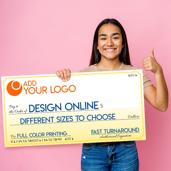 Big Checks - Print Ready Files Only