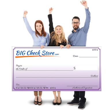 Big Check Printing | Same day shipping before 2pm EST | BigCheckStore