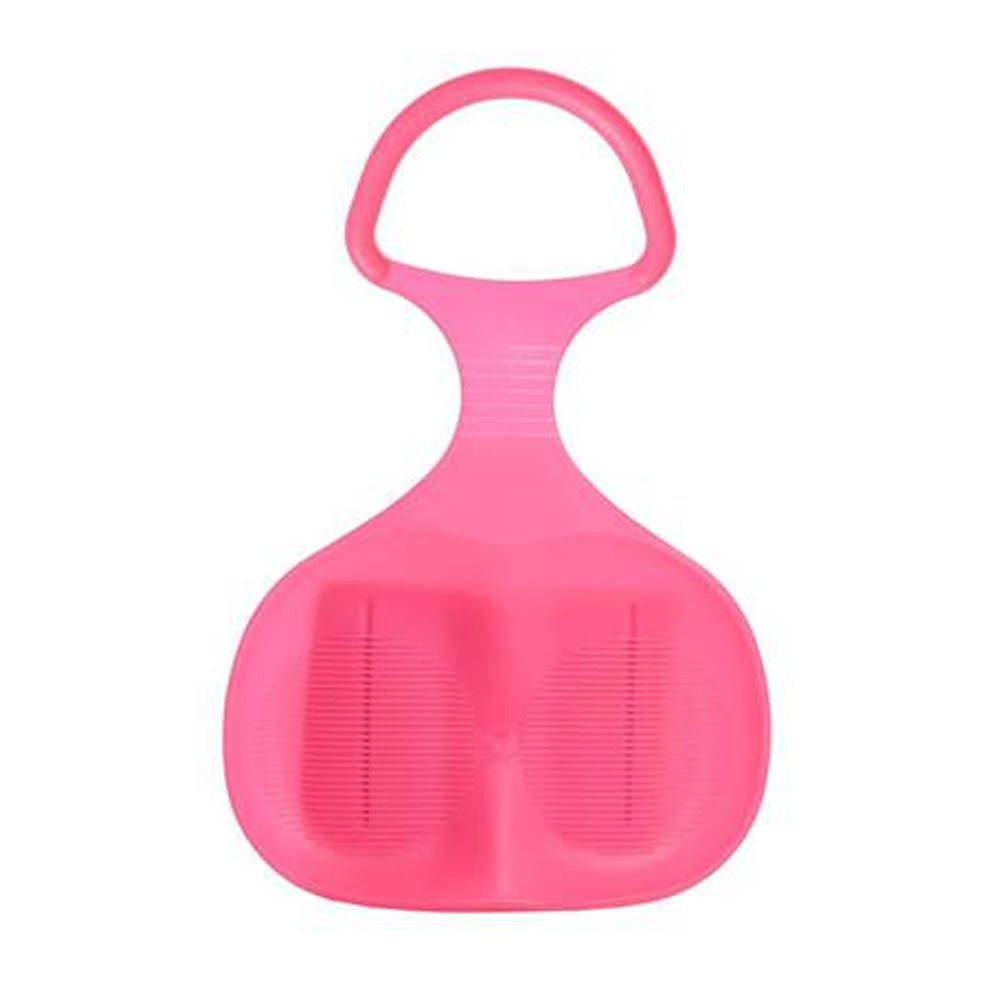 Pink Plastic Snow Skimmer Bump Sled