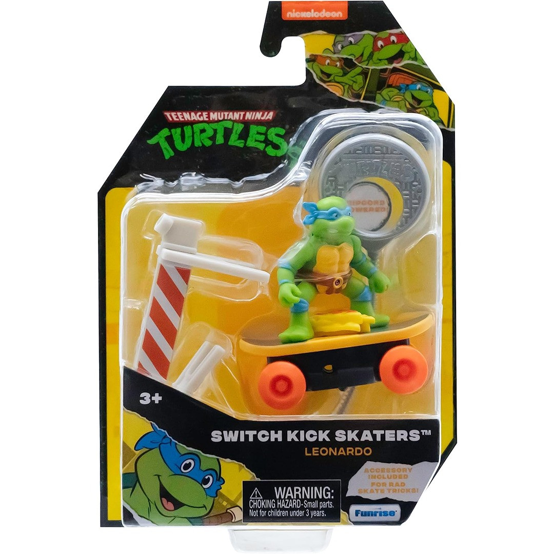 Teenage Mutant Ninja Turtles Switch Kick Skaters Action Figure (Styles ...